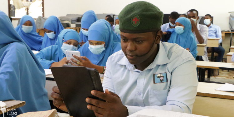 Digital tablets supplement classes for refugee students in Dadaab ...